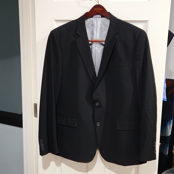 jf j.ferrar | Jackets & Coats | J Ferrar Slim Fit Mens Black Suit ...